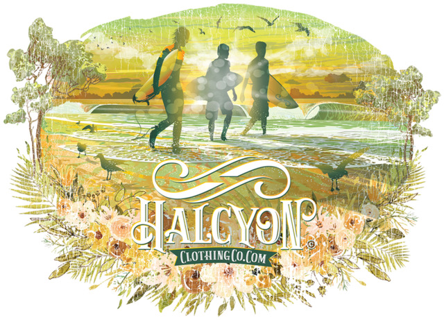 Footprints T-Shirt - Halcyon Clothing Co